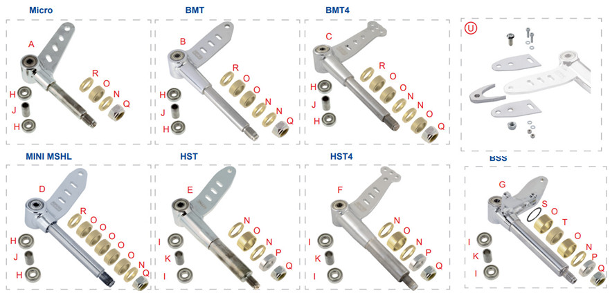 OTK STUB AXLES