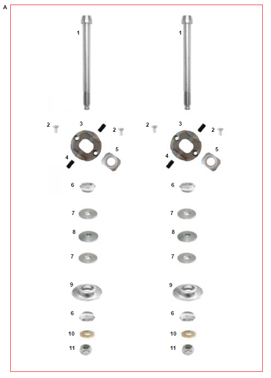 CRG - STUB AXLE MINI CASTER NEW