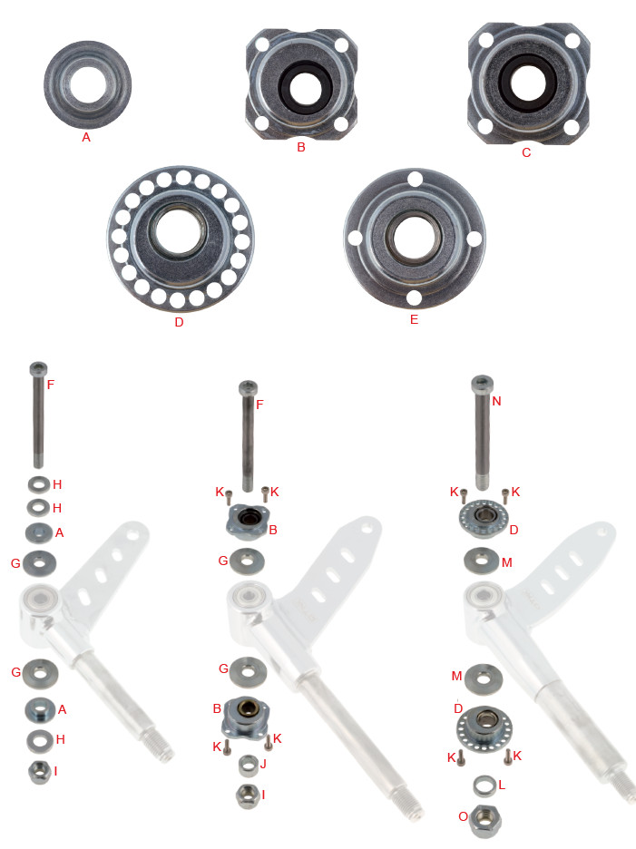 OTK STUB AXLE'S BUSHES