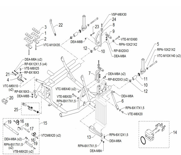 BIREL ART - ROTAX ACCESSORIES DD2