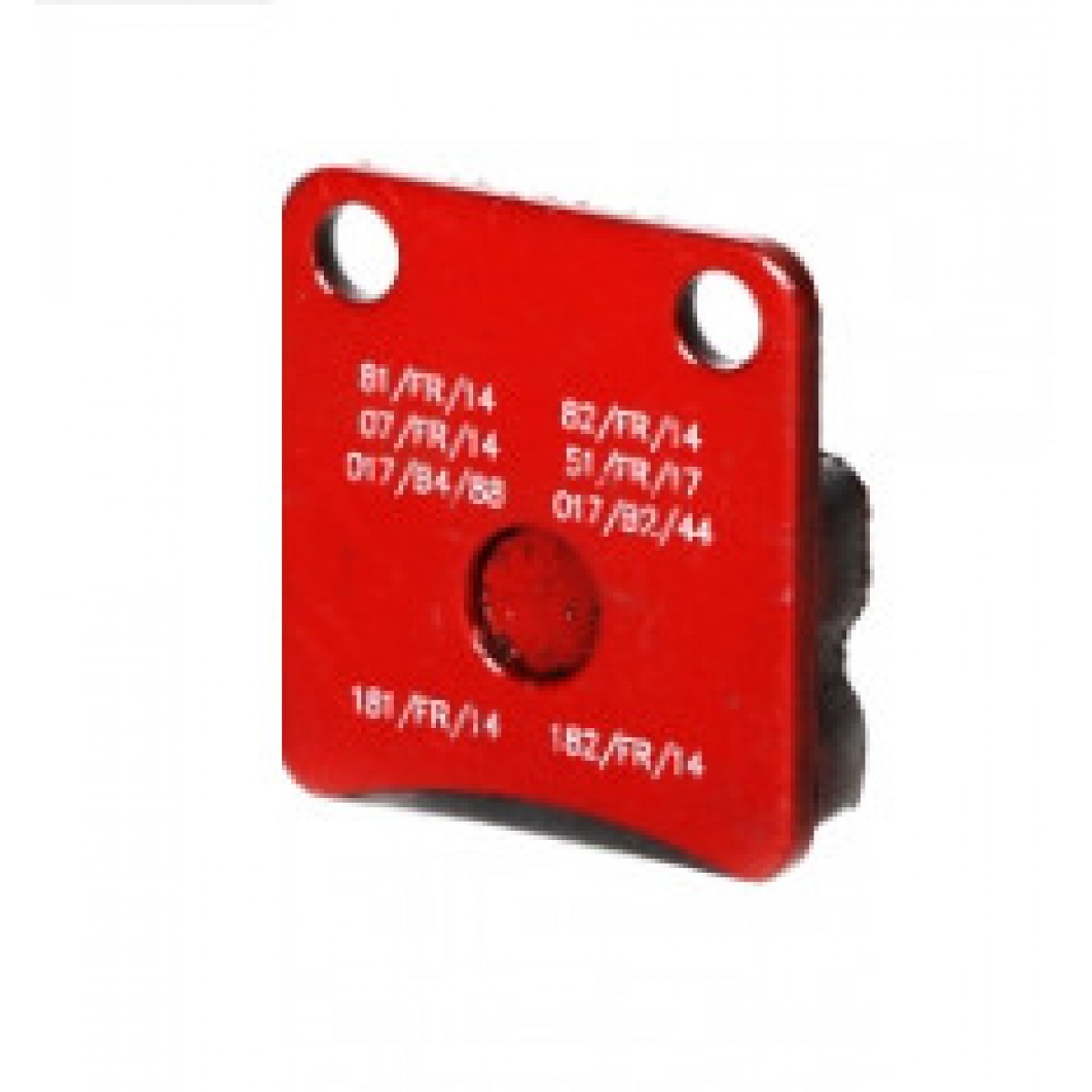 FRONT/REAR BRAKE PAD AP-RACE SOFT 10MM - RED