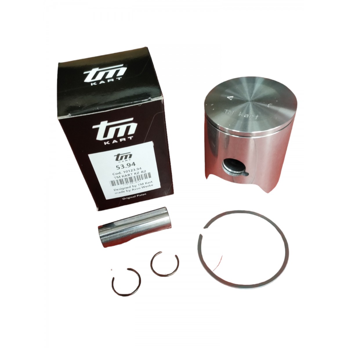 TM KZ-R1 / R2 / R3 RC PISTON 0 DEGREES RING 0.8 mm FLAT HEAD