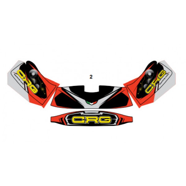 Spoiler Stickers Kit 2018 Crg Na3